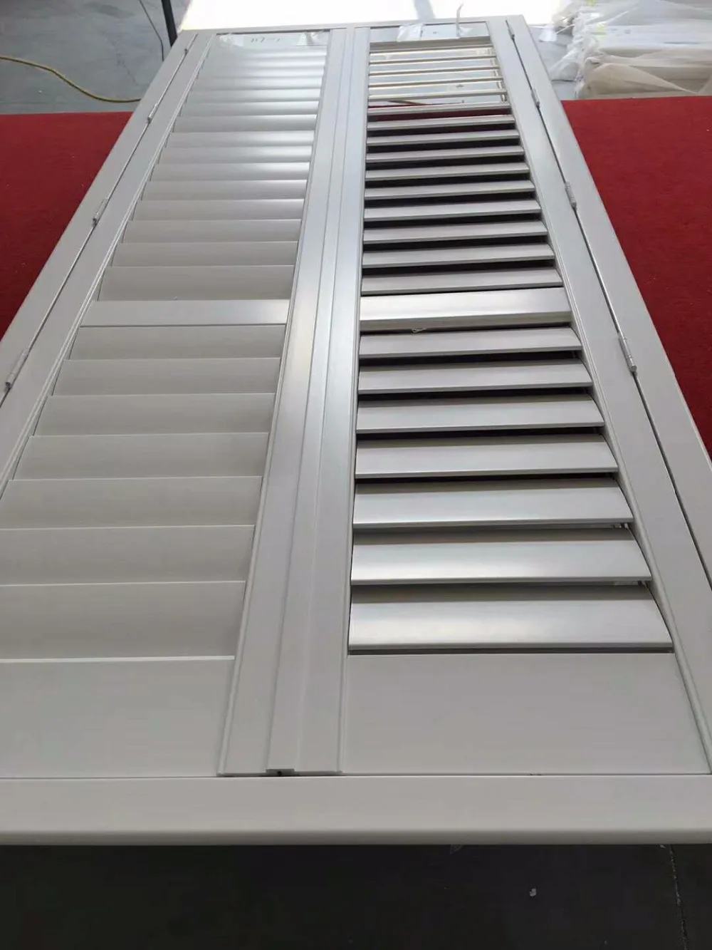 2024 China Factory Newest Product Louvers For Home Decoration White Blade Custom Size Plantation ...