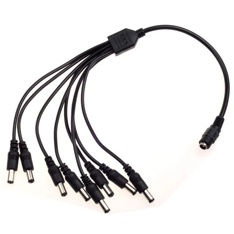 8-ways Power Splitter Cable Dc Power Splitter Adaptor Cable Female ...