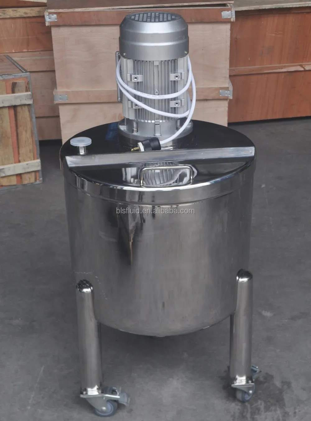 BLS Steel Overhead Agitator Milk Tanks - Durable & Efficient