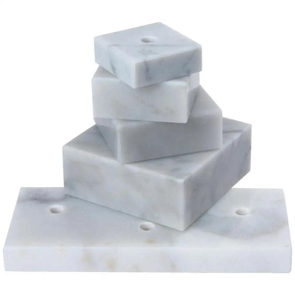 Fancy white Marble Trophy Base Different Design Marble Lamp base ...