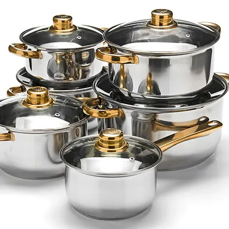 Luxury Forged Germany Kitchen Pots Sets - Sustainable & Durable