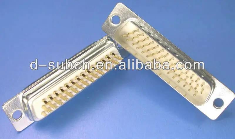 Hdb 44 Pin Male Solder Type 3 Rows Electronic Connectors - Buy Hdb ...