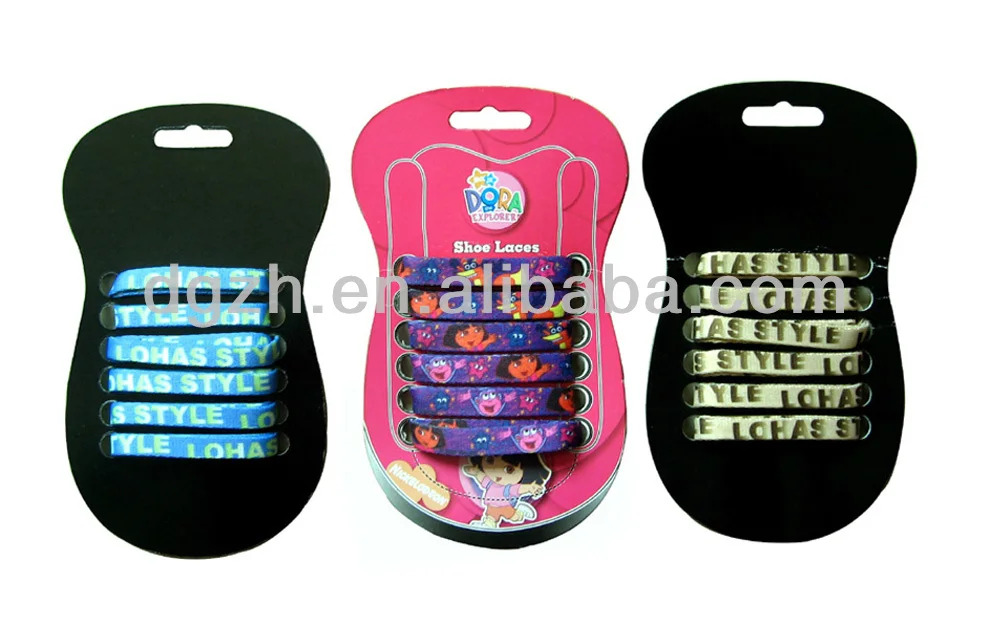 Metal Tips Aglet Shoe Laces Angraved Metal Plate End Locks Polyester ...