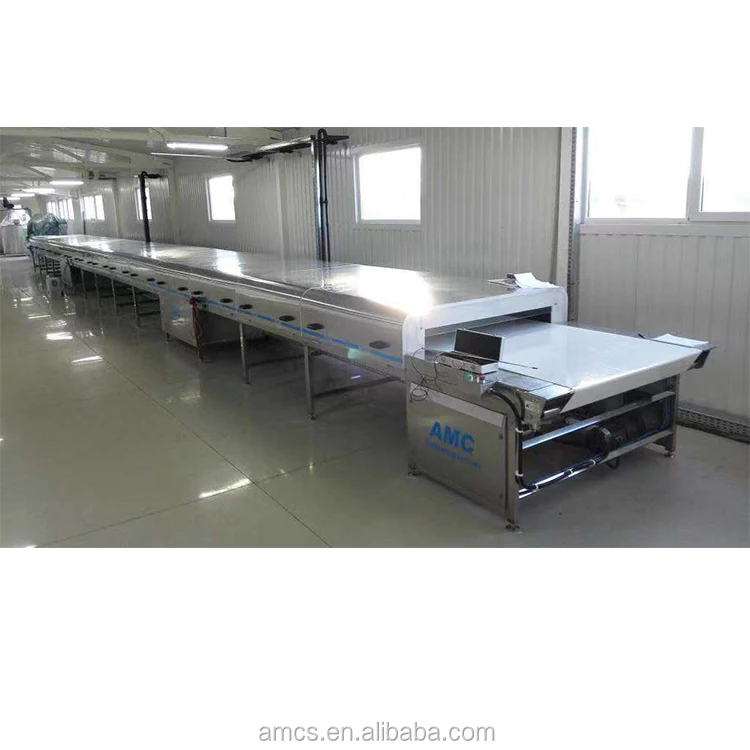 High Efficiency Cooling Tunnels for Hard Candy Processing