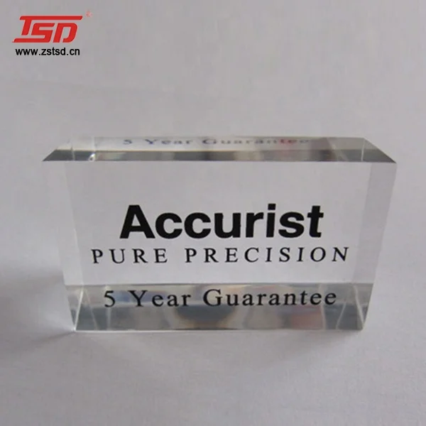 Brand Signage Plaques Acrylic Logo Block Plexiglass Sign Block ...