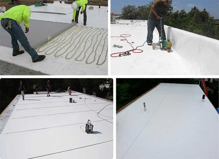 PVC Waterproofing Membrane for Exposed Roof - Durable & Versatile