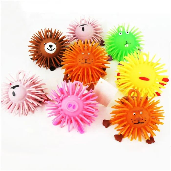 Flashing Squishy Animal Puffer Ball - Buy Flashing Squishy Animal ...