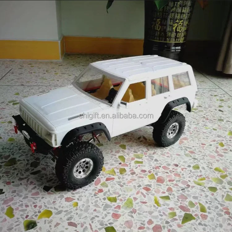 White Hard RC Car Shell Carbody Wheelbase 313mm For SCX10 TRX-4 RC ...