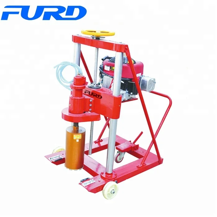 Concrete Road Coring Machine Mobile Asphalt Road Drill Machine(FZK-20 ...