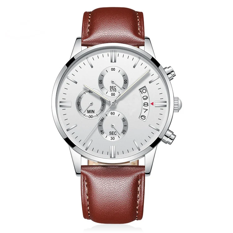 2021 Waterproof Japan Movt Quartz Watch - Stainless Steel