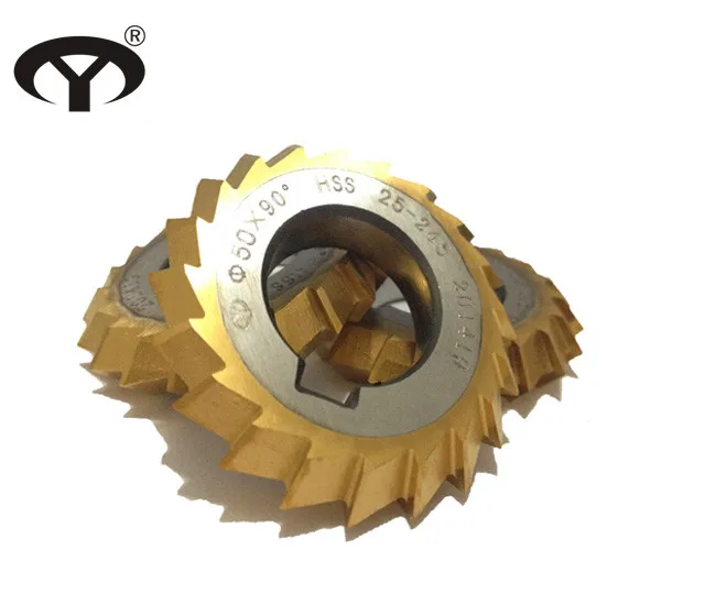 HSS M2/M35 60 degree double angle milling cutter with TIN| Alibaba.com