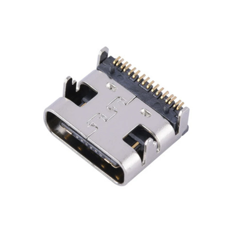 16pin Smd Female Socket Usb3.1 Type Usb-c Female Connector - Buy Usb-c ...