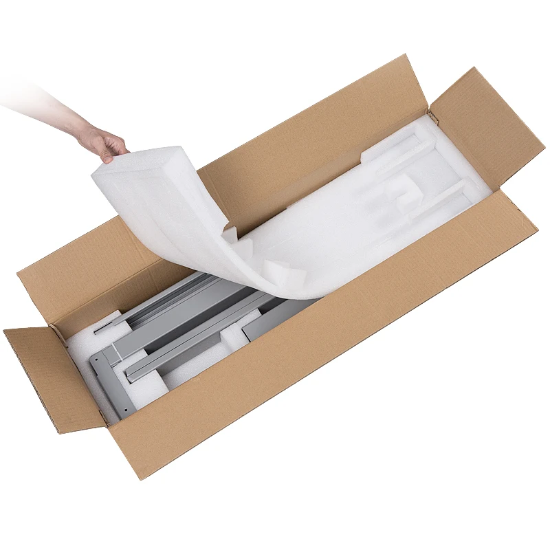 Sit Stand Standing Desktop Lift Table Adjustable Height Lifting Column ...