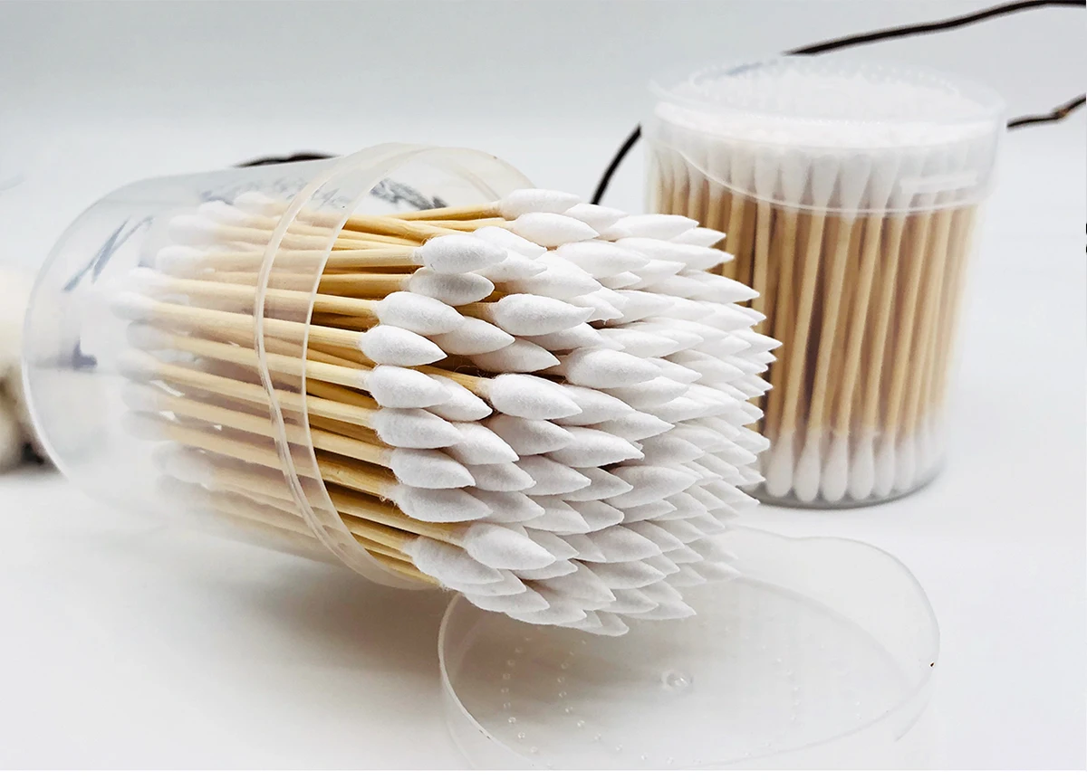 Double Long Tip Micro Swabs - Precision Cotton Q-tips
