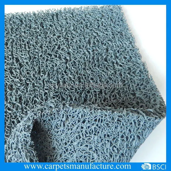 Anti-Slip PVC Coil Mat Rolls With Foam/Nail Bottom Firm Floor Mat for ...