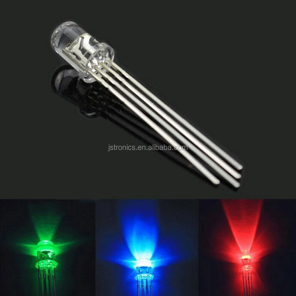 Jstronic Programmable Addressable 5mm 8mm Rgb Led with Built in IC ...