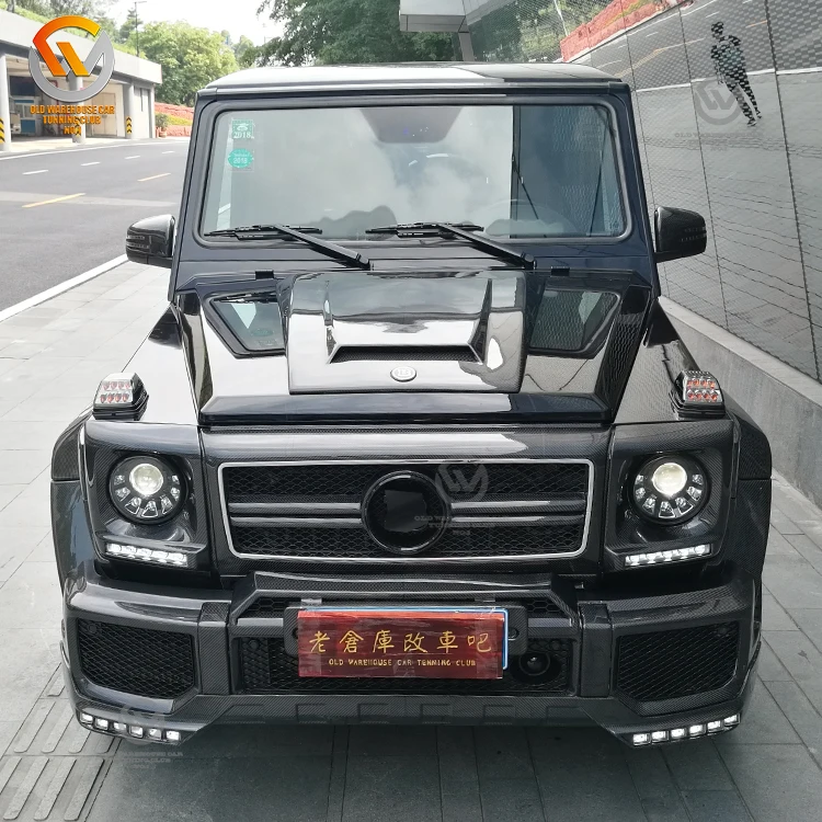 Front Bumper Guard Bull Bar Chrome For W463 G Class G550 G55 G63 G500 ...