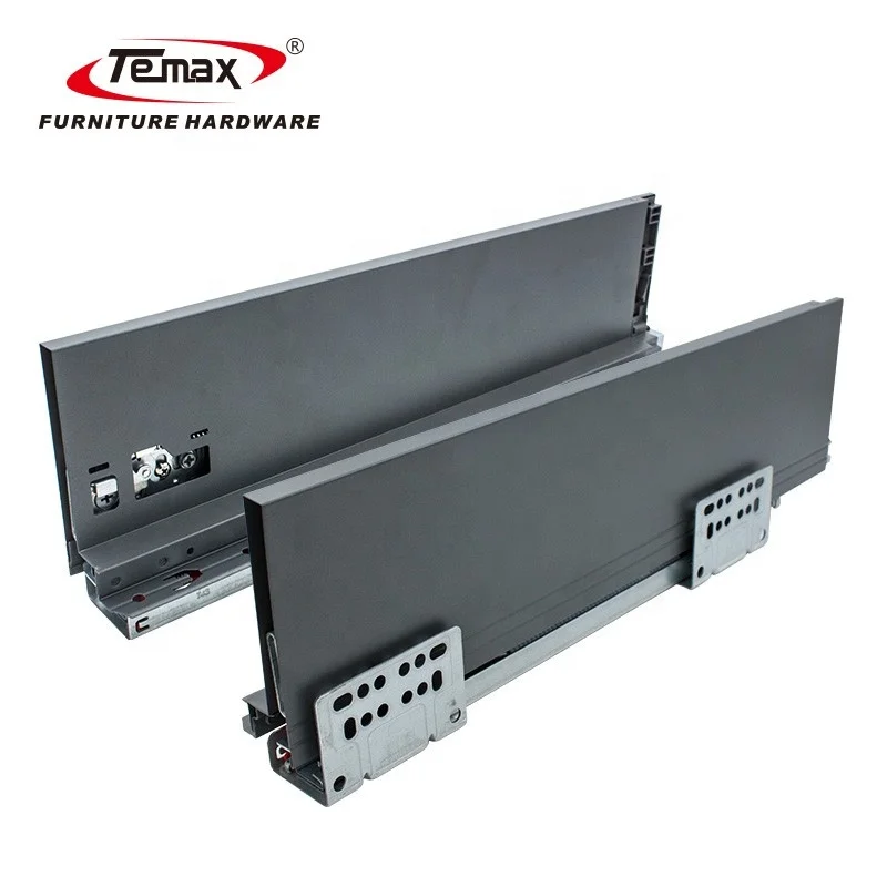 Temax Furniture Slim Box Soft Close Metal Box Drawer Slide Bt304 - Buy ...