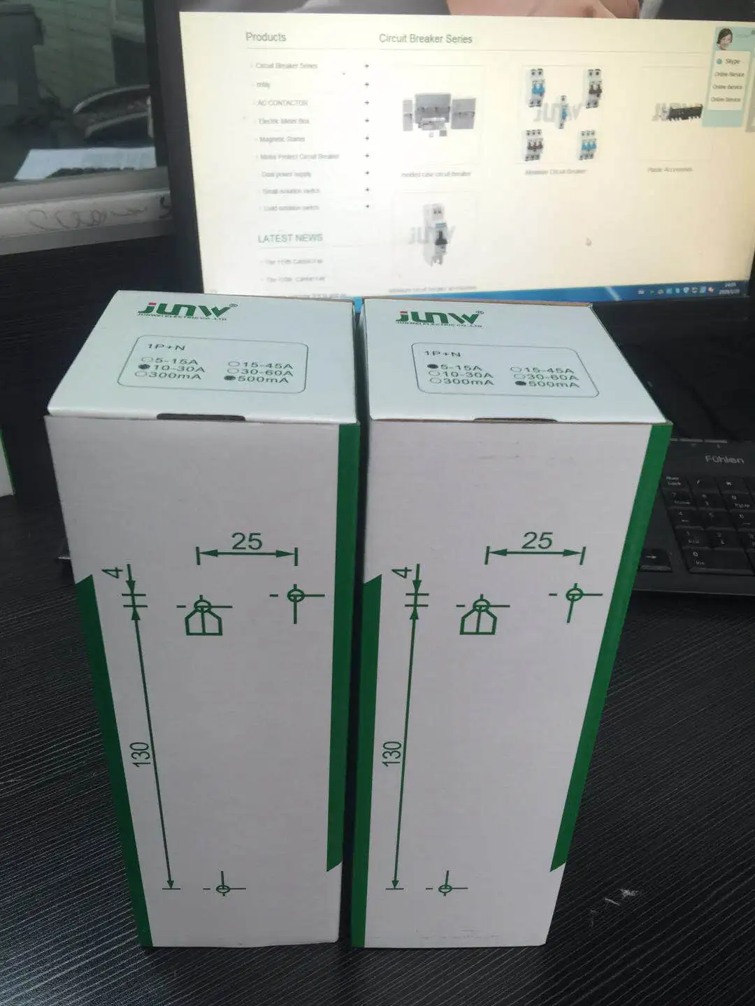 Pg Standard 5/15a 10/30a 30/60a Disjoncteur Differentiel Disjoncteur ...