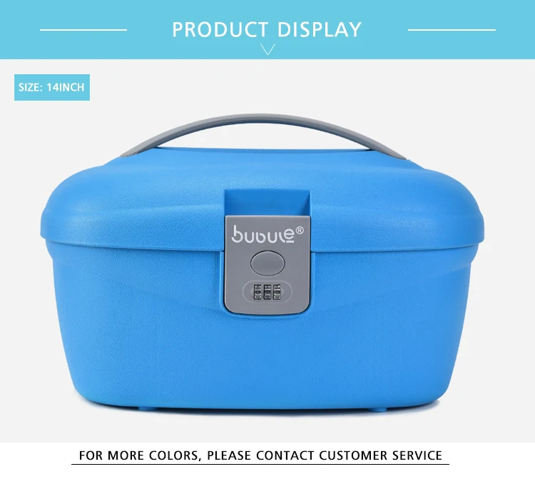 Pp Hardshell Cosmetic Cases Carry On Travel Makeup Bag With Mirror Hot ...