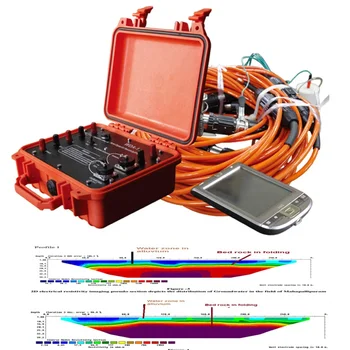 Geophysical Electrical Resistivity Tomography And Geo Resistivity ...