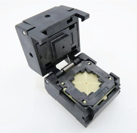 QFN 60 Clamshell socket QFN60-0.5 IC test socket burn-in Flash Adapter ...