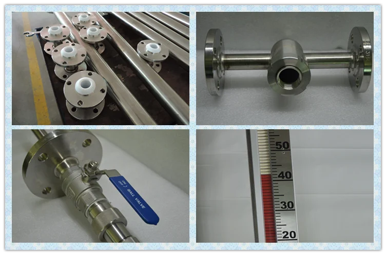 Anti-corrosion Side-mounted Magnetic Float Level Sensor Transmitter ...