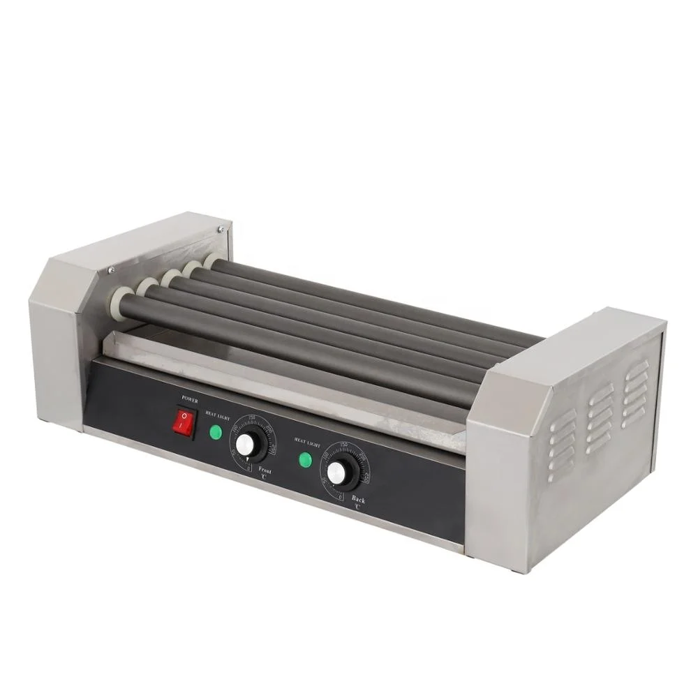 Automatic Electric Commercial Hot Dog Machine Sausage Roller Grill ...