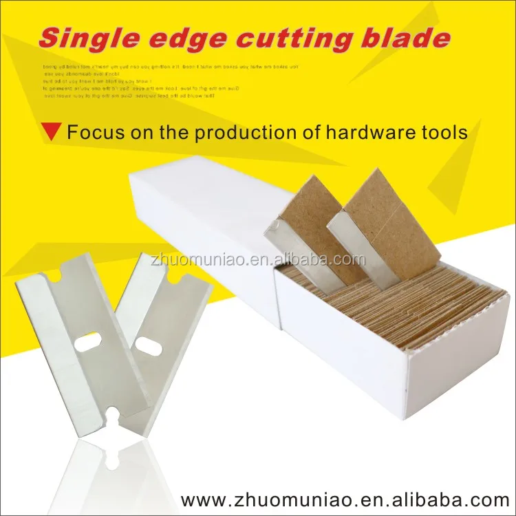 Stainless Steel Razor Blade Scraper - Safety & Efficiency