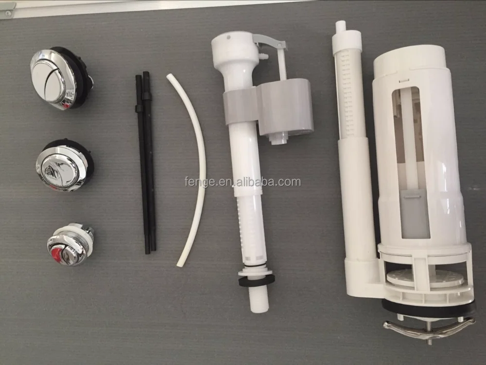 Sanitary Ware Spare Parts - WC Toilet Parts Grey Color Flush Valve