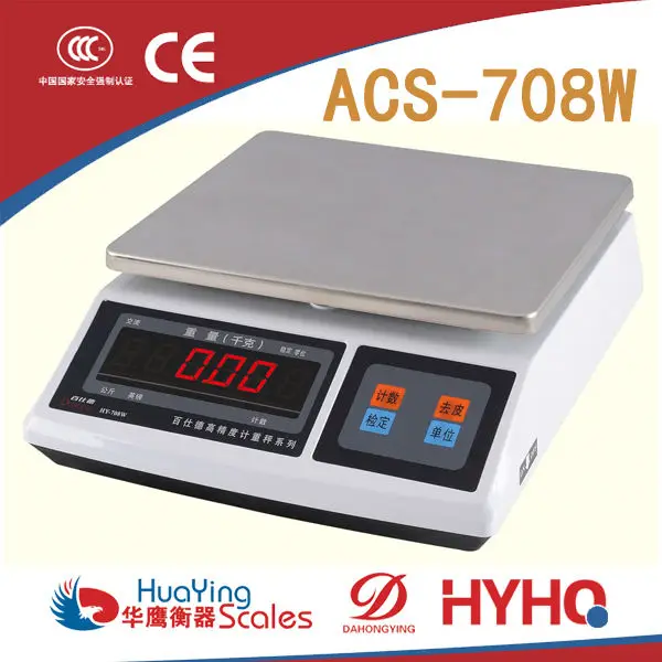 Stainless Steel Electronic Price Computing Scales (ACS-708W)