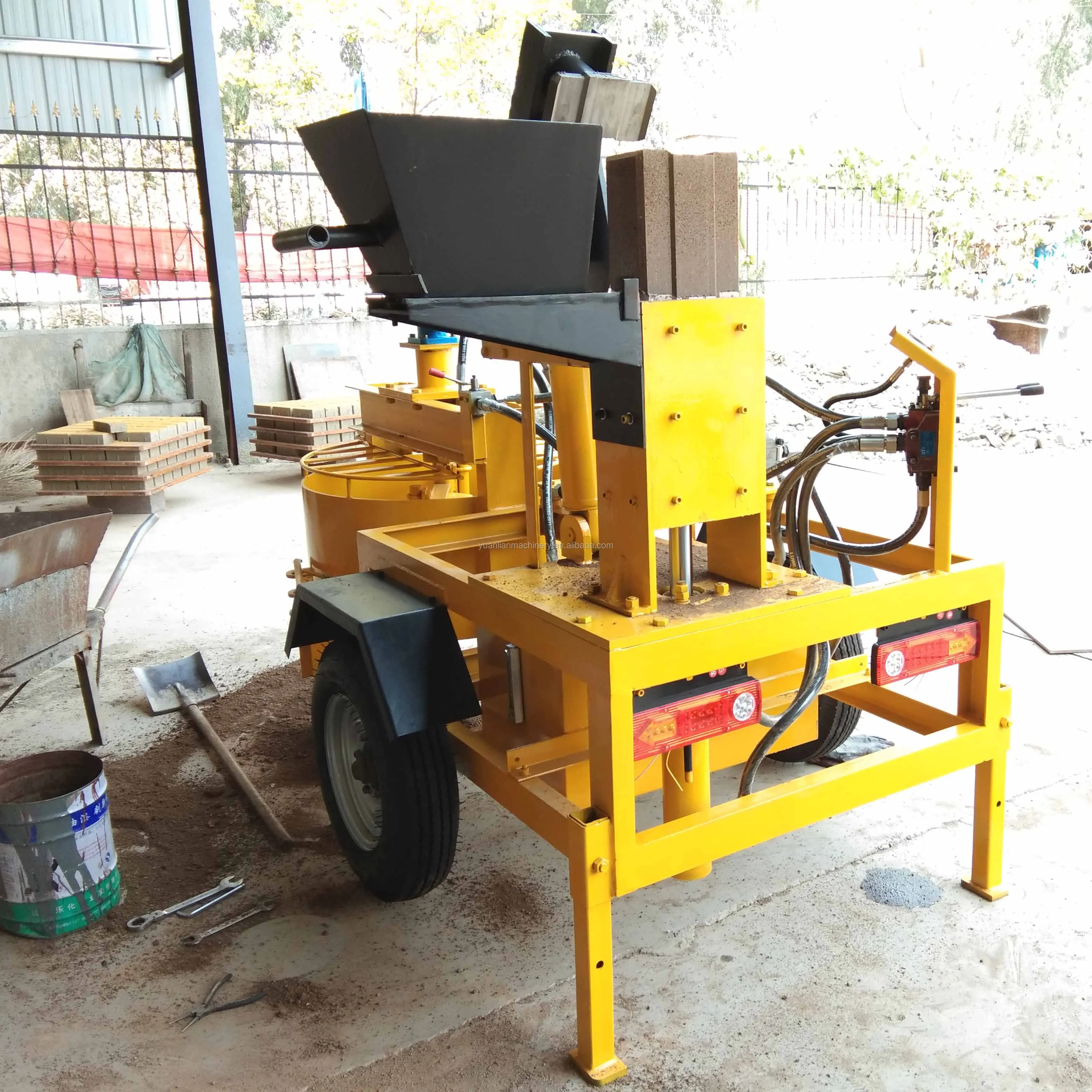 The Cheapest Automatic Interlocking Clay Brick Machine M7mi Compressed ...
