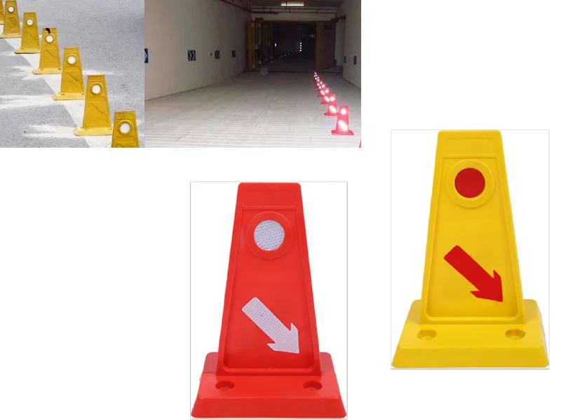 Eaglerd Reflective Flexible Traffic Road Lane Dividers