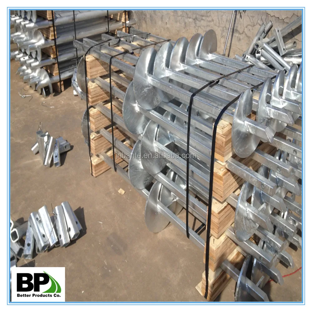 High Quality Square Shaft Helical Piles - Durable & Affordable