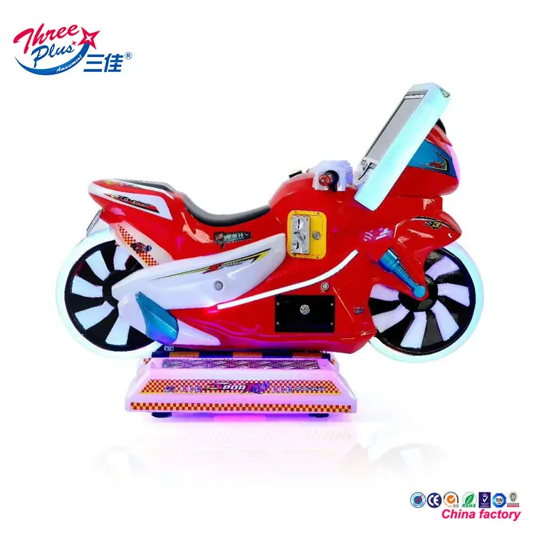 Threeplus Kids Video Moto Racing Arcade Game Machine Motorcycle Coin ...