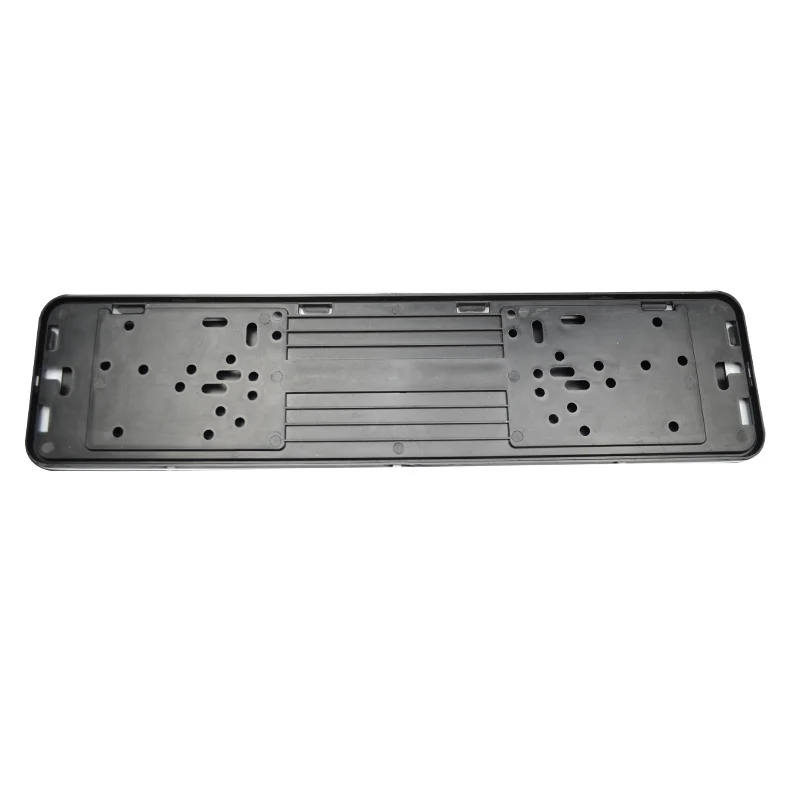 Euro Size Car Number Plate Holder - White Stainless Steel