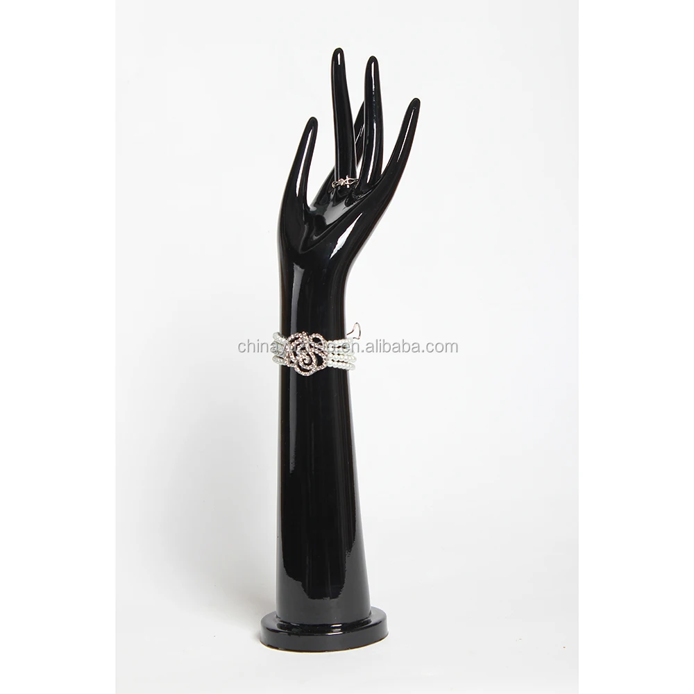 Wholesale Mannequin Hands Black Plastic Mannequin Hand Cheap Price Hand ...