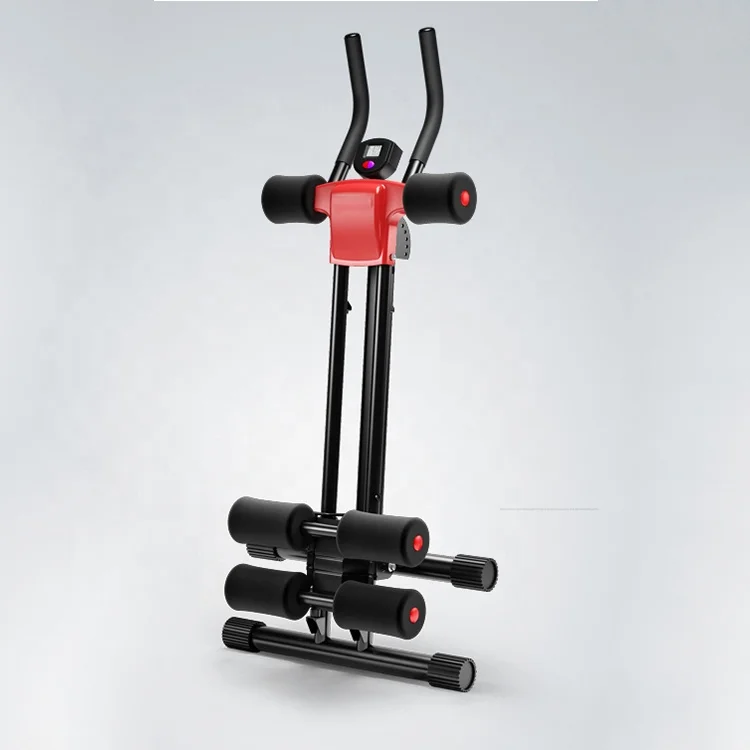 VIGFIT 5-Level Adjustable AB Slider Abs Shaper Trainer with Calorie ...