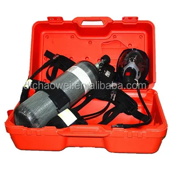Fire Fighting Rebreather Apparatus Small Scba With Two Gas Masks - Buy ...
