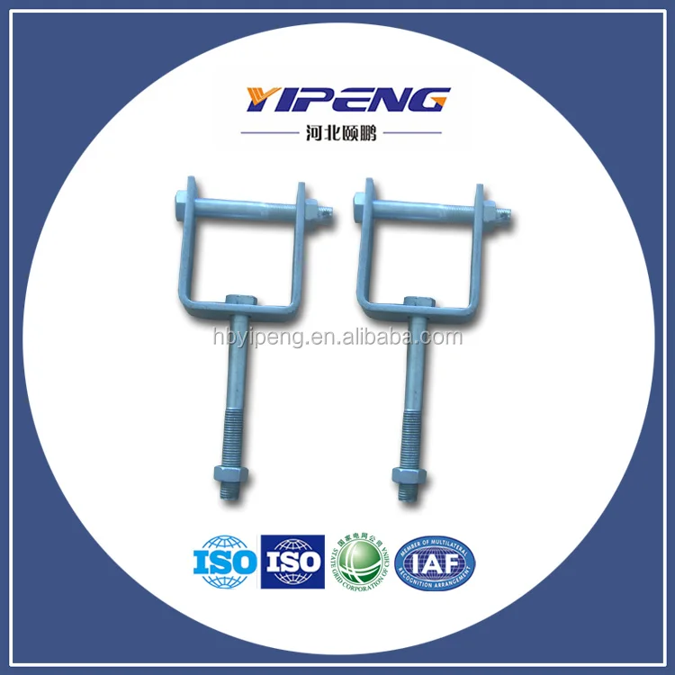 Pole Line Hardware Secondary Clevis Dead-end Clevis D Iron D Bracket ...