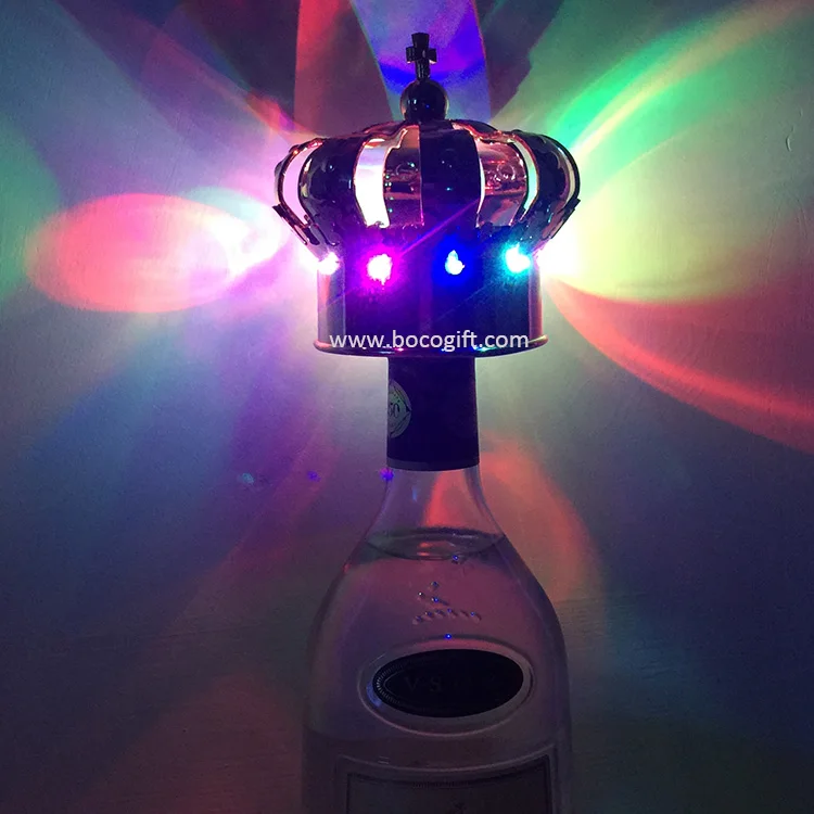 Crown Design Led Bottle Presenter Crown Cap Light - Buy Crown Cap Light ...