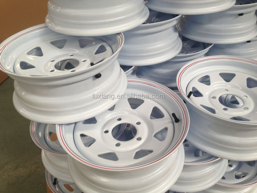 14 Dot Approval 5x120.65 Steel Wheel Rims - Buy Trailer Steel Wheel ...