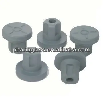 Rubber Stopper Lyophilization Closures for Injection Vials