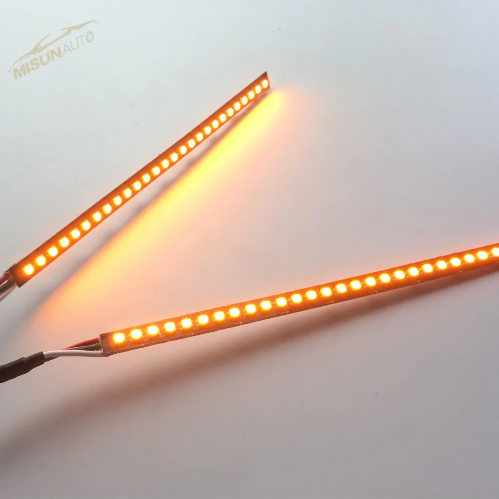 Sequentail Amber LED Strip Light New 12V Sequential Turn Signal Tail ...
