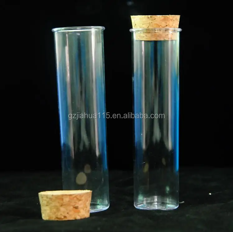Plastic Test Tube With Cork For Candy Packaging - Buy Plastic Test Tube ...
