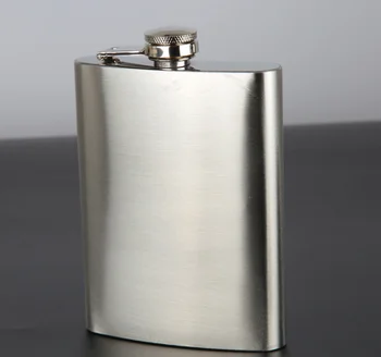 6 Oz Stainless Steel Alcohol Container Winer Liquor Hip Flask With ...