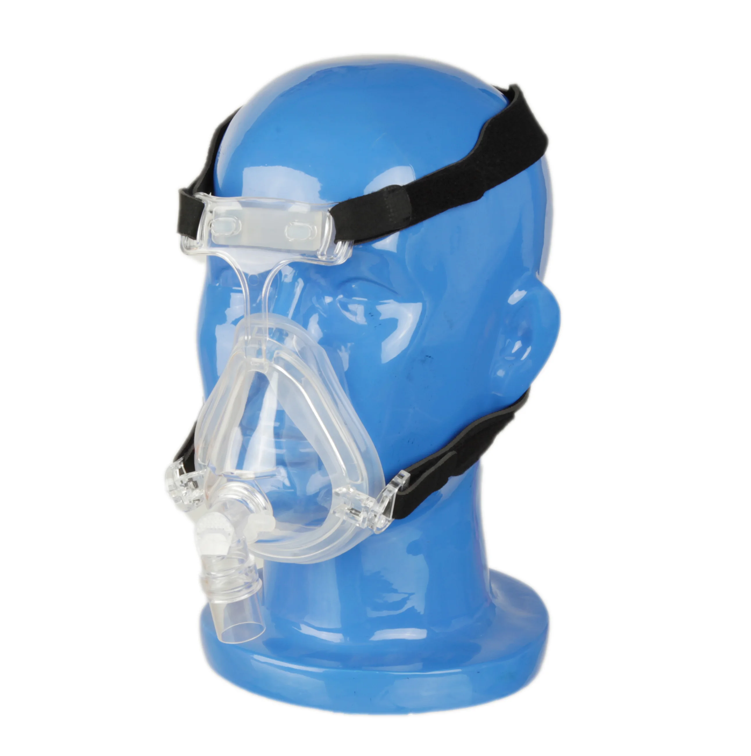 Cpap Breathing Full Face Mask Ce White Durable Anesthesia Equipment ...