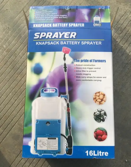 20l Electric Battery Operated Trigger Sprayer Pump For Crop-dusting ...