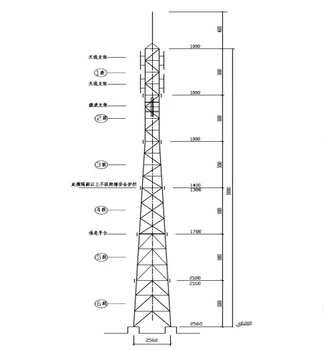Telecom Tower Design Drawing Company - Buy Tower Design,Telecom Tower ...