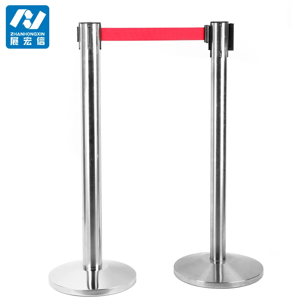 Bank Queue Line Control Barricade,Retractable One Meter Belt Barrier ...